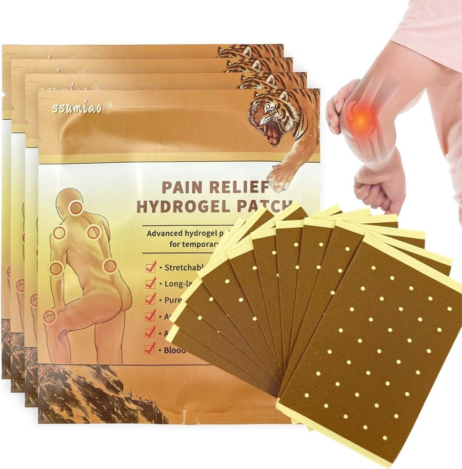 40pcs Signal Pain Relief Patches, All Natural Tiger Heat Patches Ultra ...