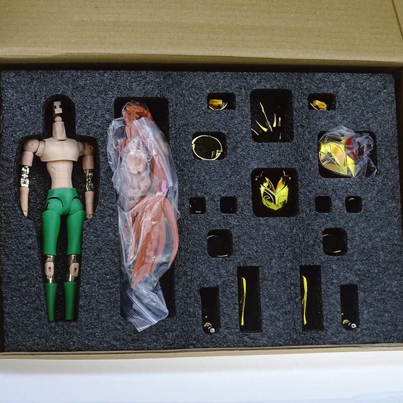 RH Saint Seiya Cloth Myth Omega Ω EX EXM Gold Aries Kiki model metal ...