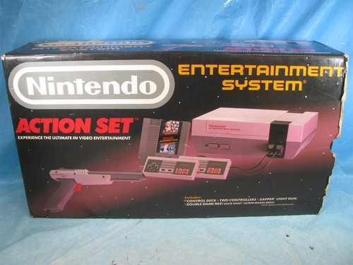 Vintage Nintendo Entertainment System NES Action Set - EVERYTHING ...