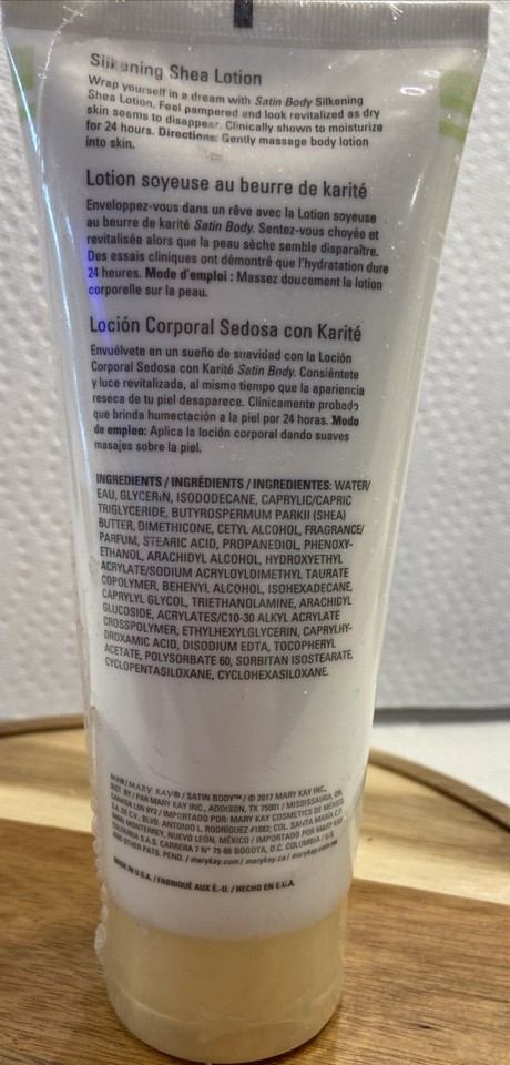 MARY KAY WHITE TEA & CITRUS Satin Body Silkening Shea Lotion ~ NEW ...