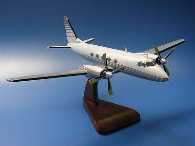 Gulfstream 1 Turboprop G1 Airplane Desktop Wood Model Big New | eBay