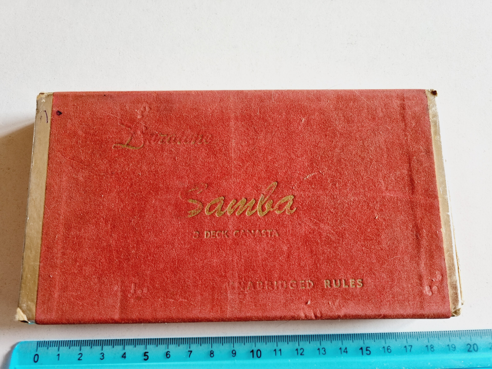 Samba 3 Deck Canasta Duratone Original Vintage Playing Cards New | eBay UK