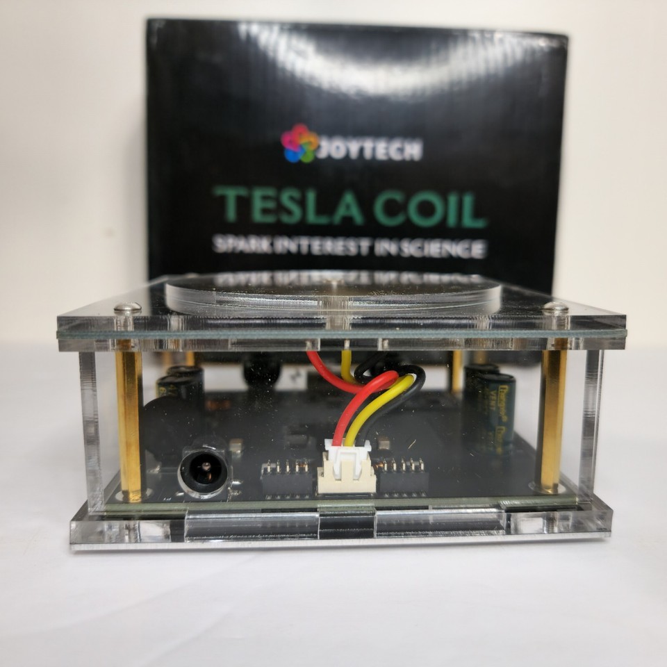 (Tesla Coil) Arc (Plasma Toy) By (Joy Tech)(Bluetooth) Sound Wave ...
