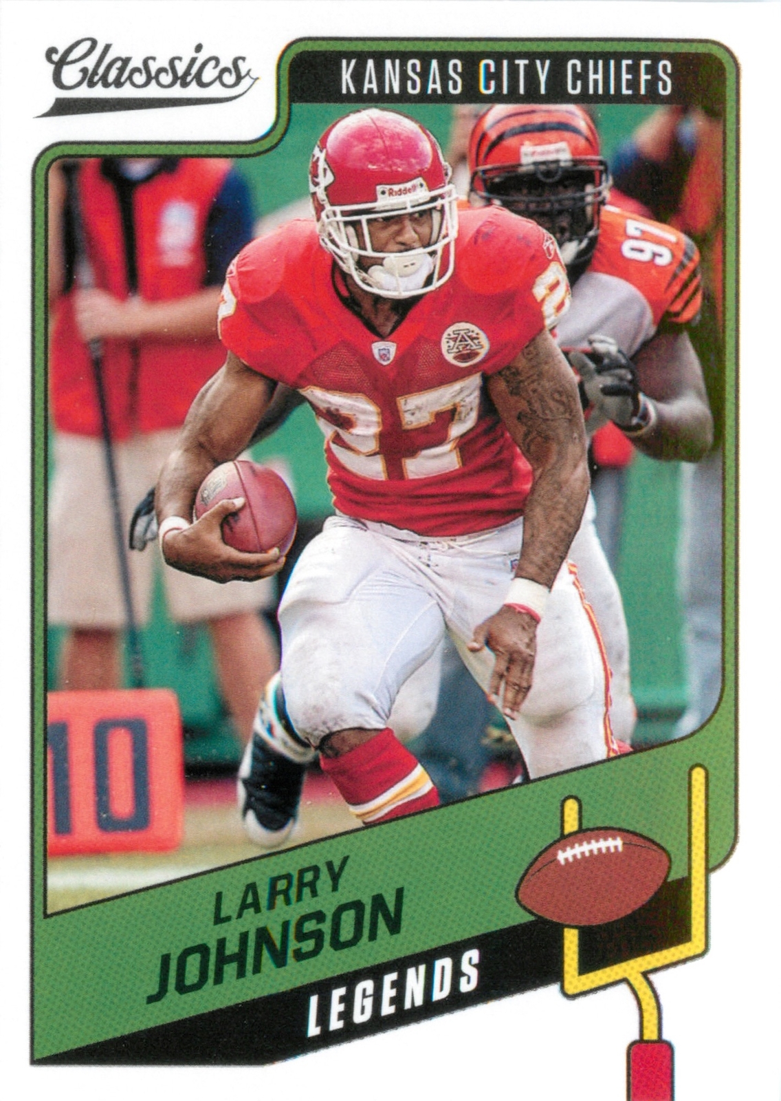 Larry Johnson 2021 Panini Classics Football Legends Card #135 Kansas ...