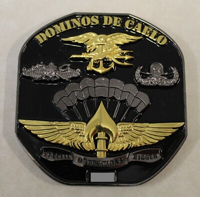 Naval Special Operations / Warfare Rigger Jump Team SEAL Navy Challenge ...