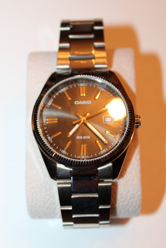Casio Watch Men , Stainless Steel , Quartz - MODEL 2784 - MINT!!!! | eBay