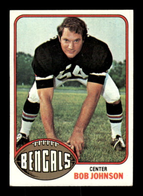 1976 Topps # 28 Bob Johnson Card (B64) Cincinnati Bengals | eBay