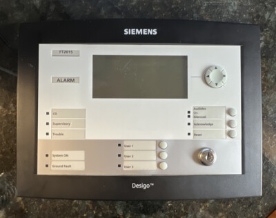 SIEMENS FT205-U2 DESIGO REMOTE ALARM ANNUNCIATOR KEYPAD | eBay