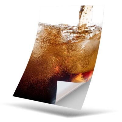 1 x Vinyl Sticker A4 - Ice Cold Cola Drink Summer Holiday #16082 | eBay UK