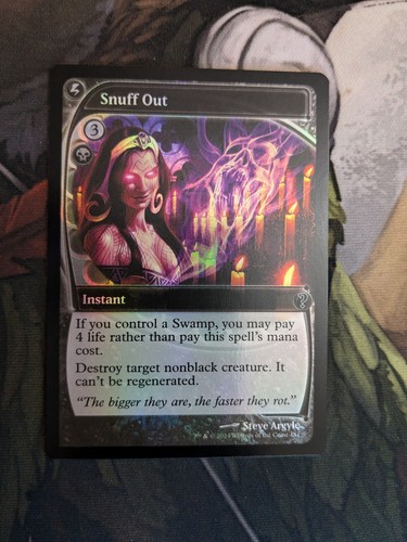 MTG Foil Future Sight Frame Snuff Out (Mystery Booster 2) MB2 Magic | eBay