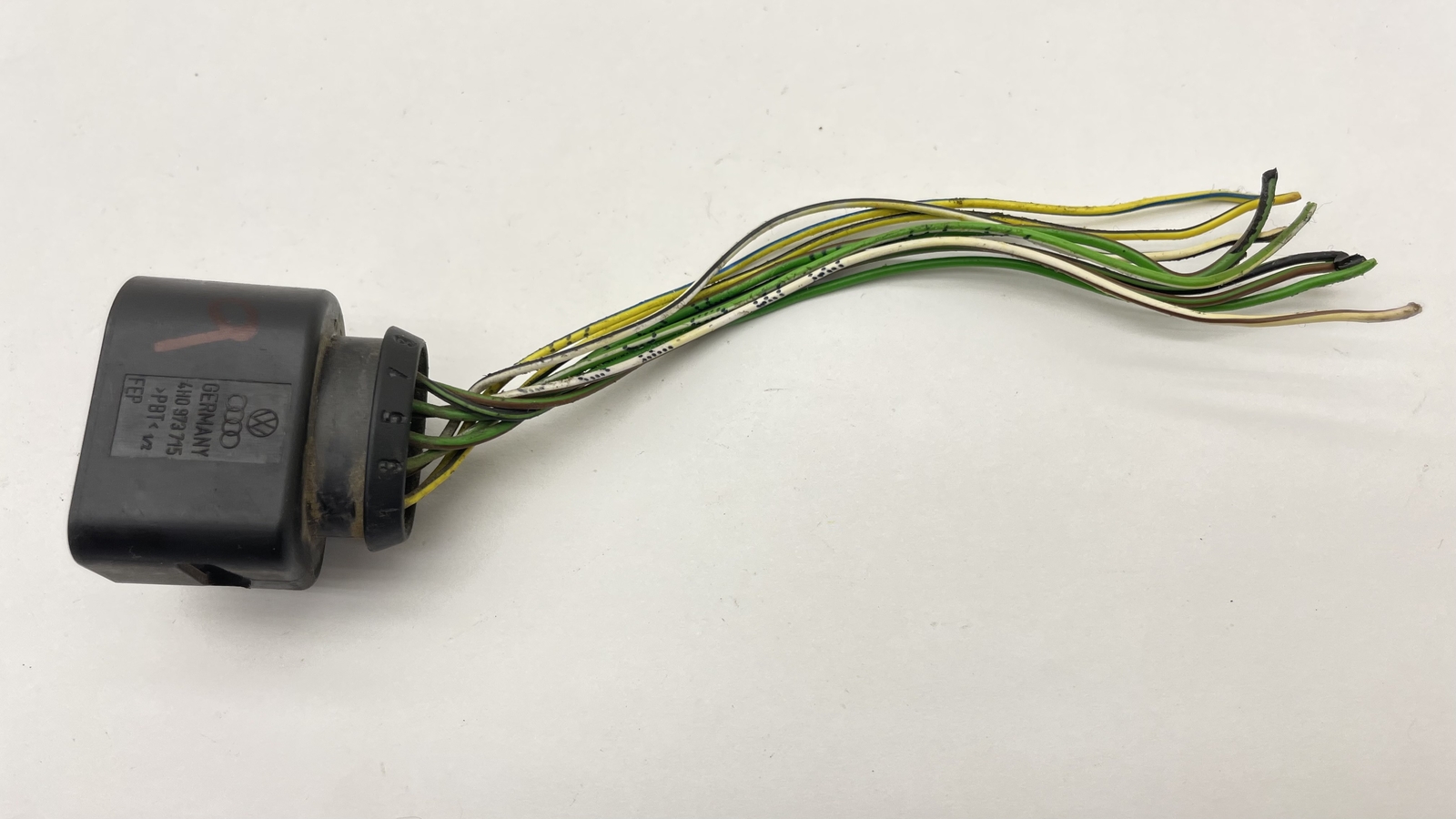 2015-2018 Porsche Audi Vw Wiring Connector 9 Wire Pigtail OEM ...