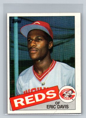 1985 Topps #627 Eric Davis Cincinnati Reds | eBay