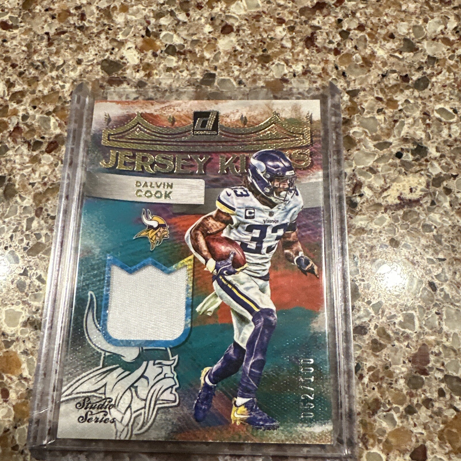 Dalvin Cook 2022 Donruss Jersey Kings Relic Studio Series #JK-11 #052/ ...