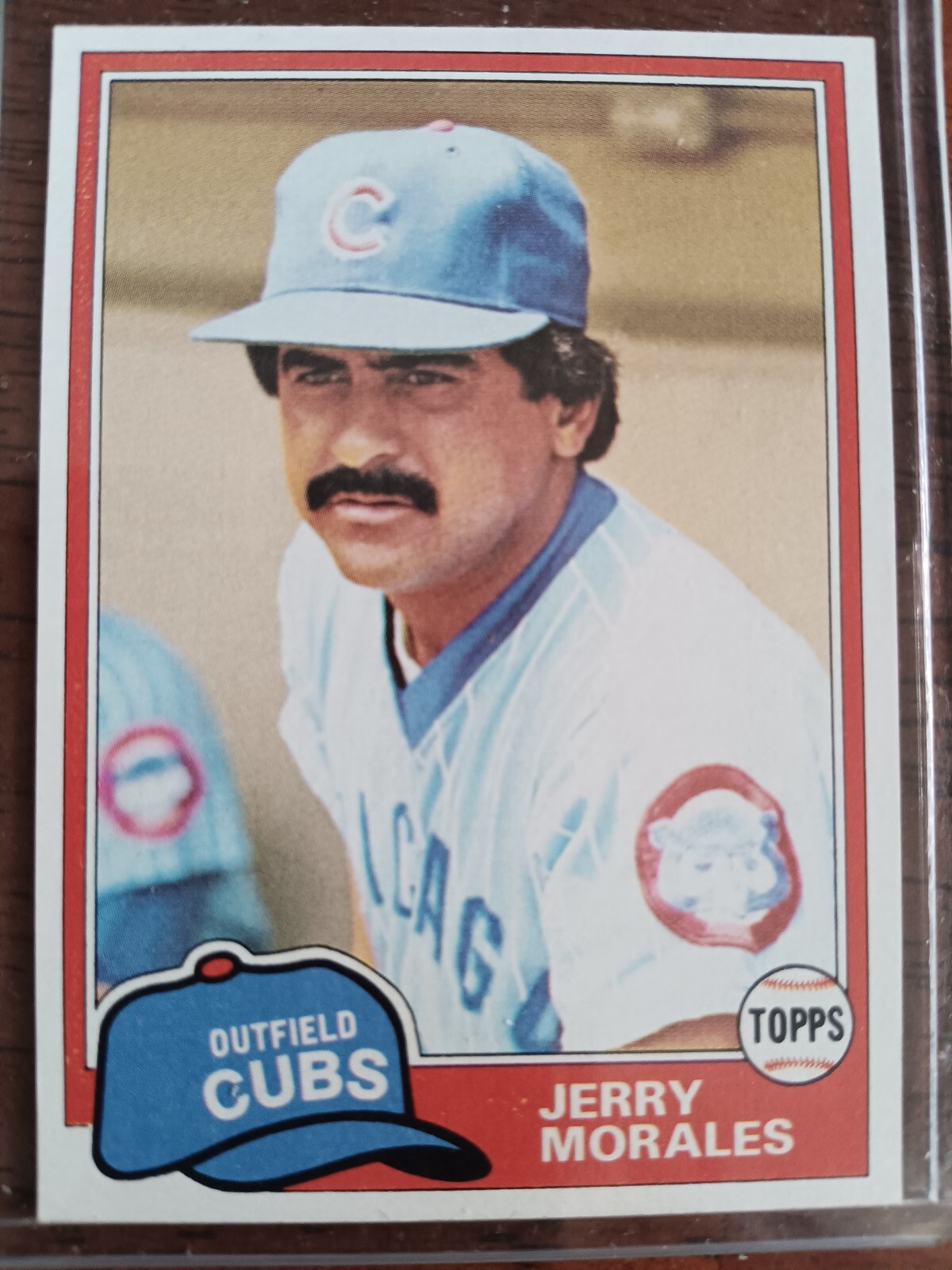 JERRY MORALES CUBS 1981 TOPPS BASEBALL CARD #805 | eBay