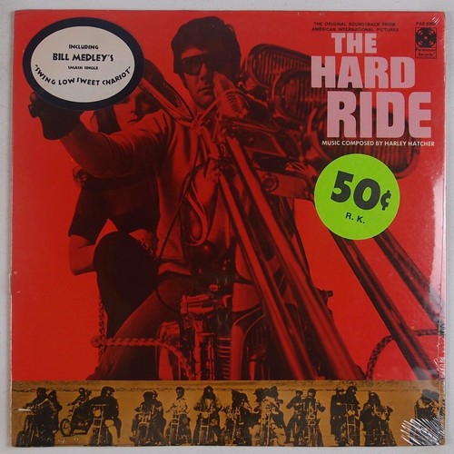 THE HARD RIDE: Biker Soundtrack Harley Hatcher SEALED USA Paramount ...