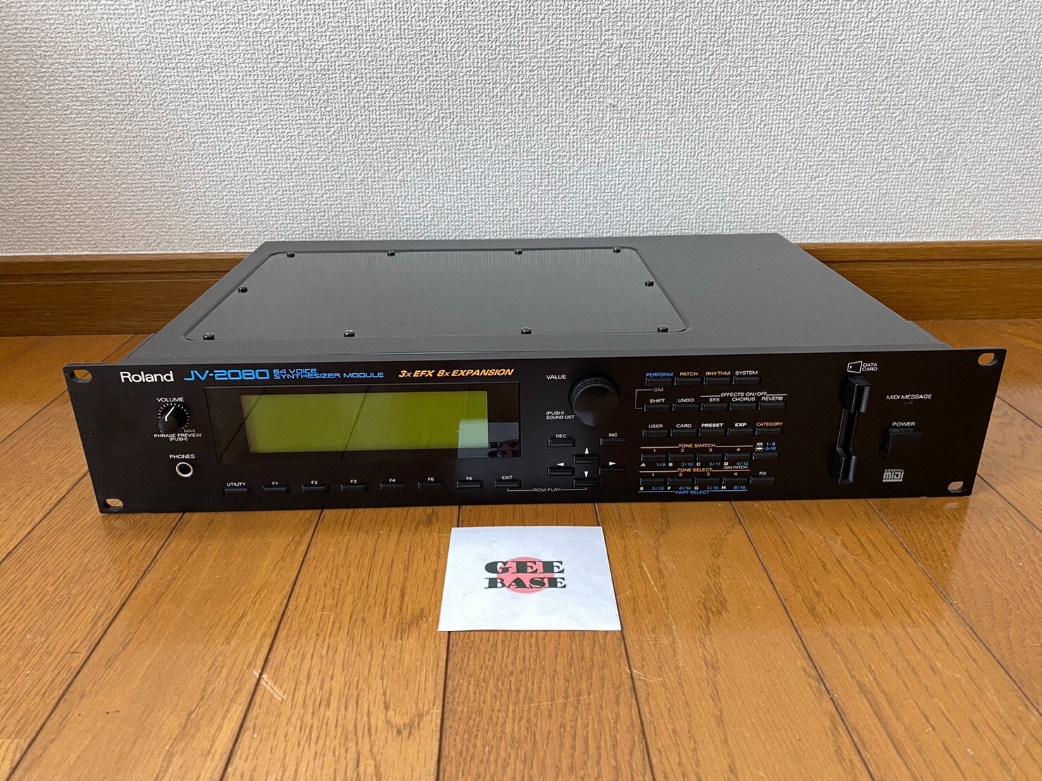 Roland JV-2080 64 Voice Synthesizer Keyboard Sound Module Fully Working ...