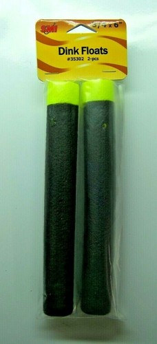 Beau-Mac Dink Drift Floats 3/4" x 6" Double Pack Steelhead Salmon Trout ...