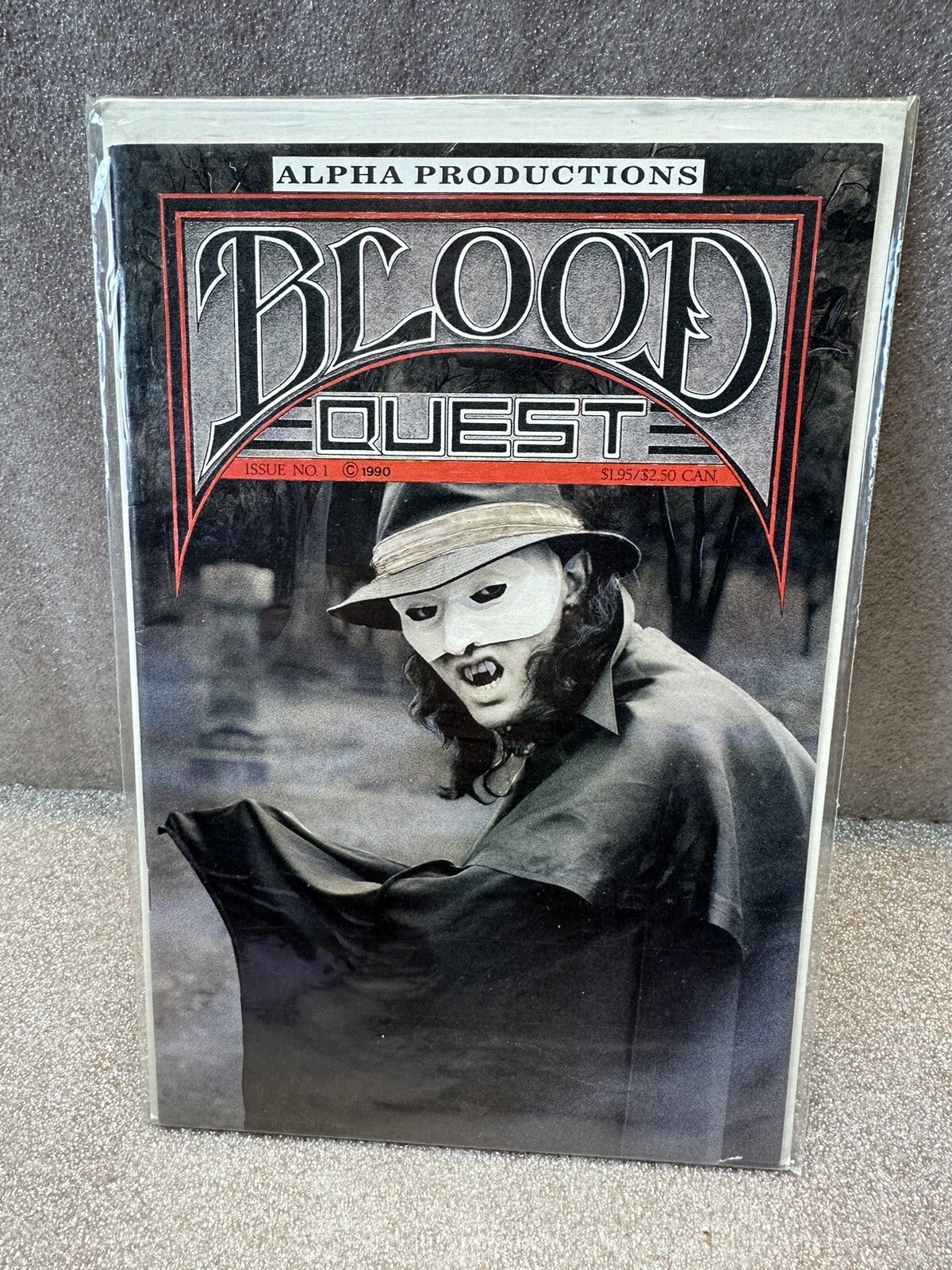 Blood Quest #1 Alpha Productions Comic Book HTF Bagged & Boarded | eBay