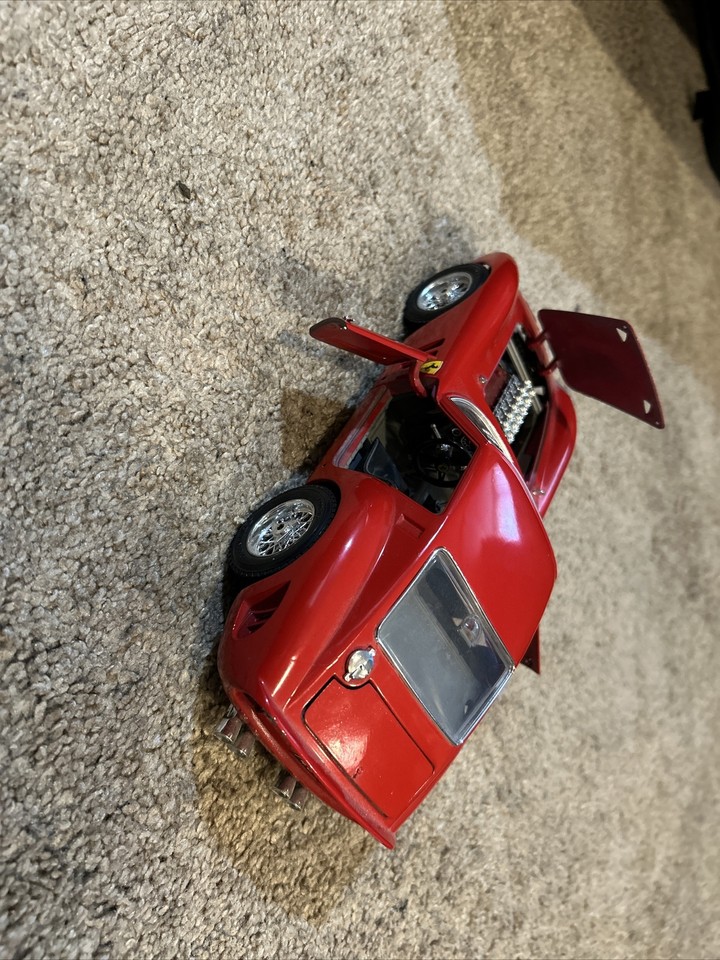 1/18 1962 Ferrari 250 GTO London Motor Show Ron Fry M-256 Burago | eBay