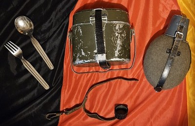 DDR GDR East German Army NVA MdI 1960s Canteen, Mess Kit, Utensils | eBay