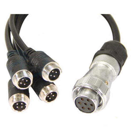 Camera End Fits CabCam Short 4 Way Splitter Fits Universal Products ...