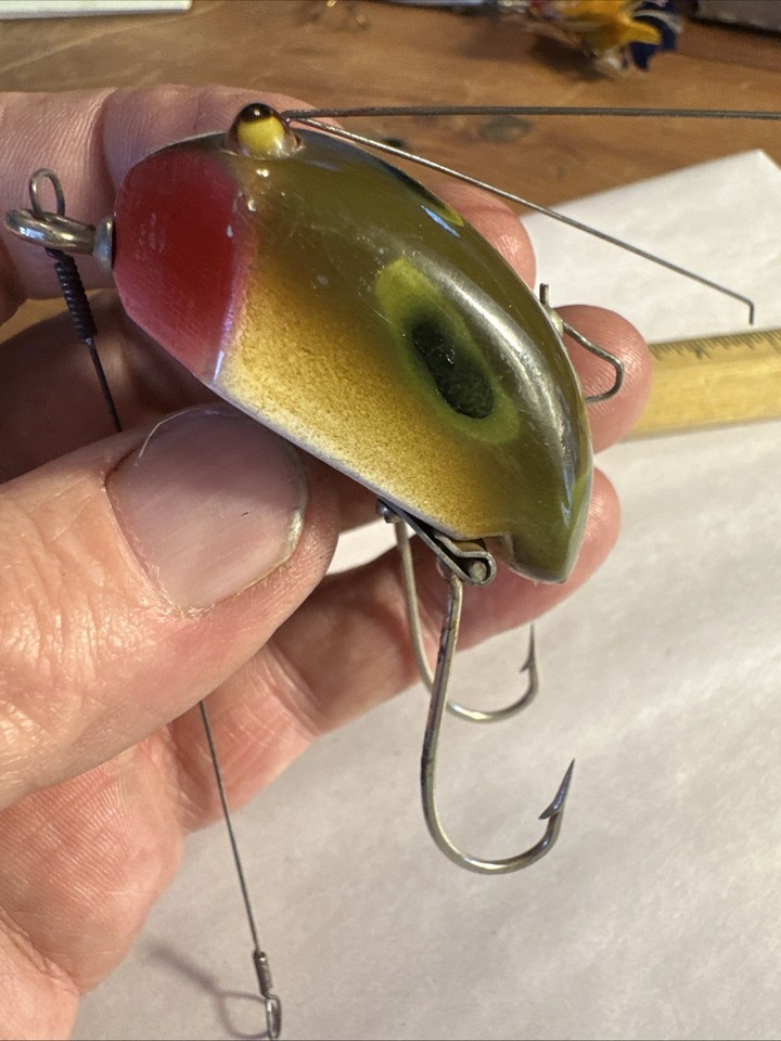 Creek Chub Bait Co. Weed Dee Frog Old Fishing Lure 1920's. | eBay