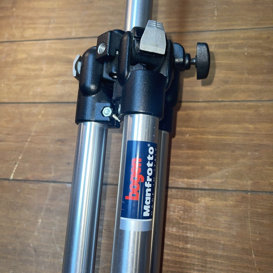 Bogen Manfrotto 3047 pan/tilt head, 3001 tripod, Made in Italy | eBay