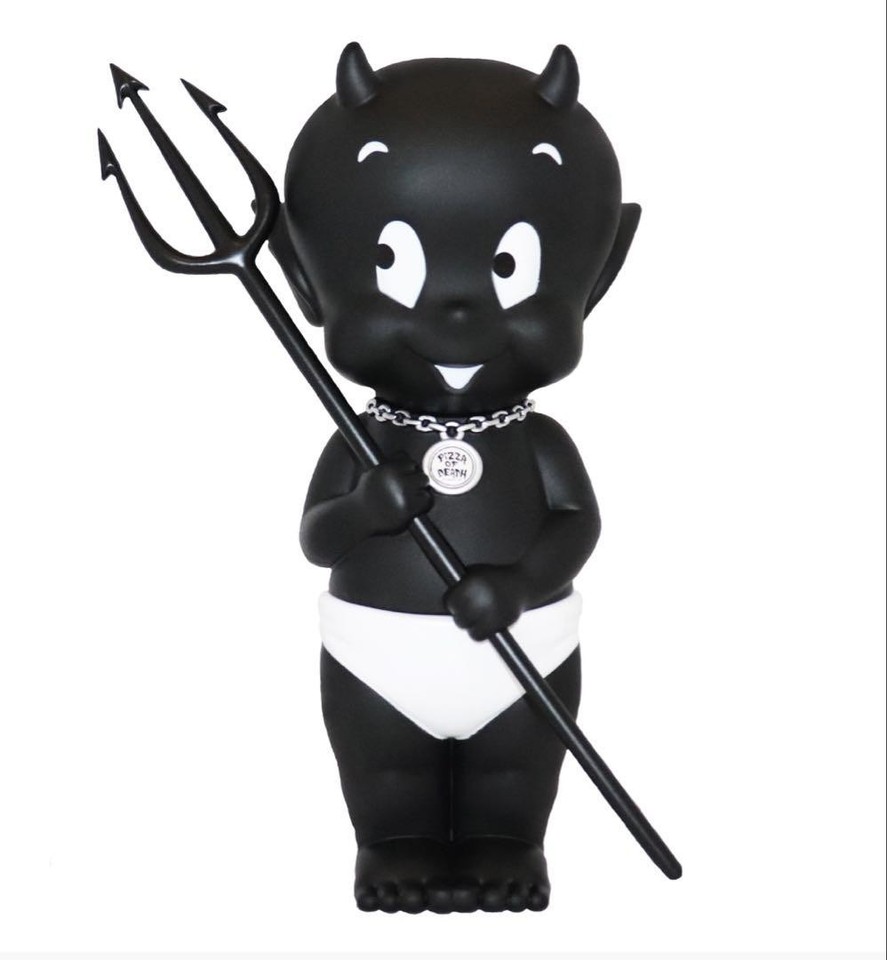 Stylish Black Sabadevichan Figure with Trident New | eBay