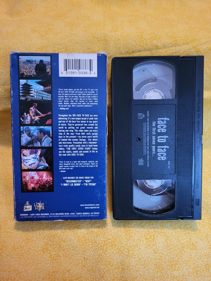 "face to face the first seven years..." VHS Tape | eBay