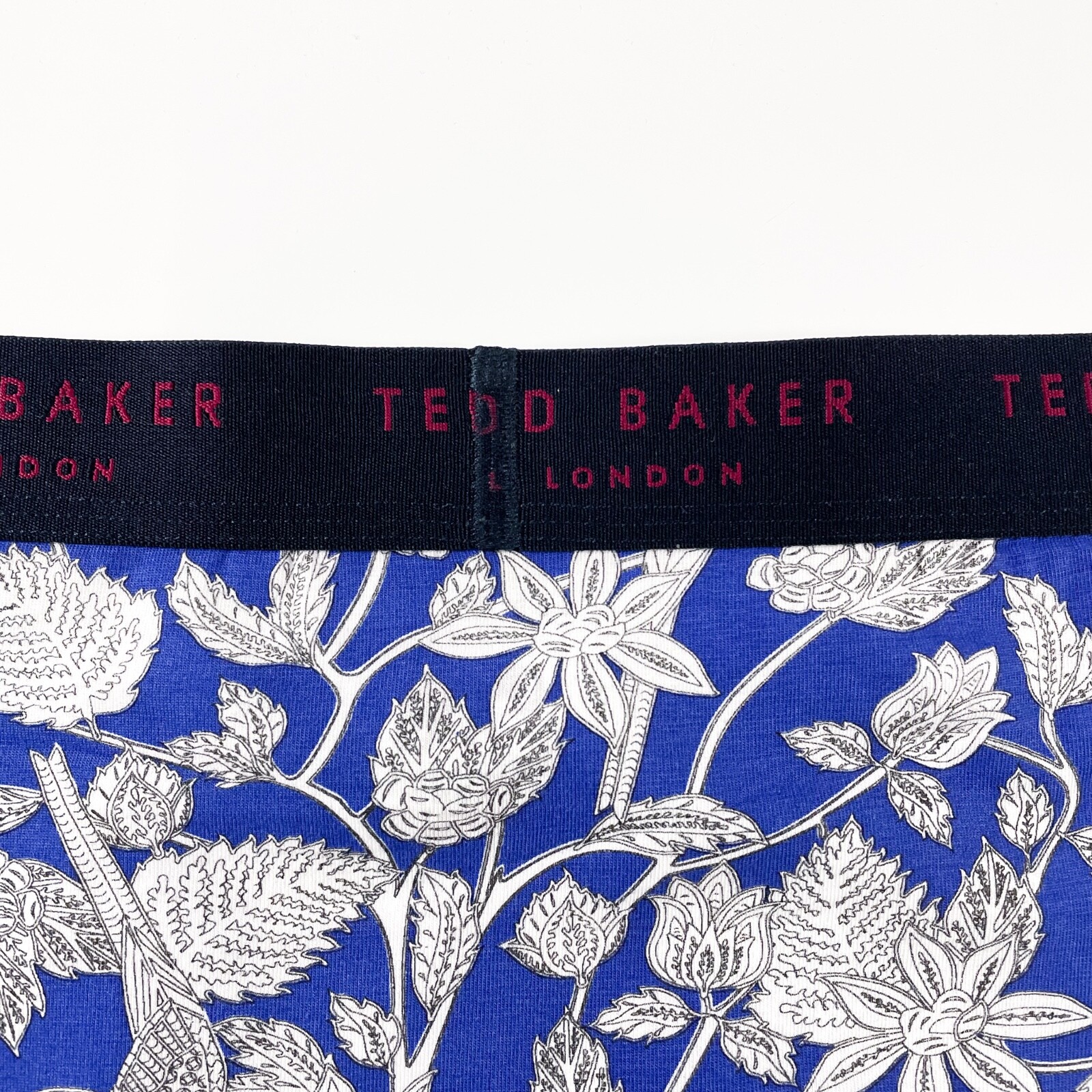 Ted Baker Men's Boxer Briefs 2-Pack Print Cotton Stretch Keyhole Fly ...