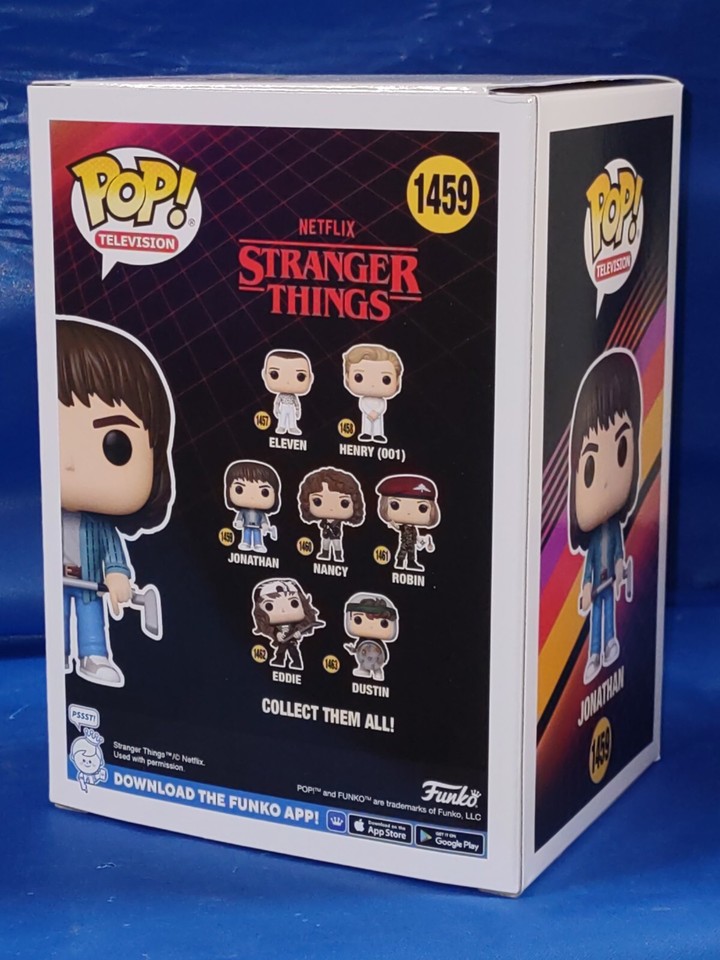 Stranger Things Season 4 Jonathan with Golf Club Funko Pop Vinyl Figure ...