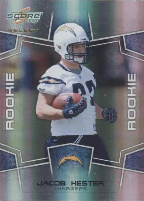 2008 Score Select - Rookie Jacob Hester #382 /999 (RC) for sale online ...