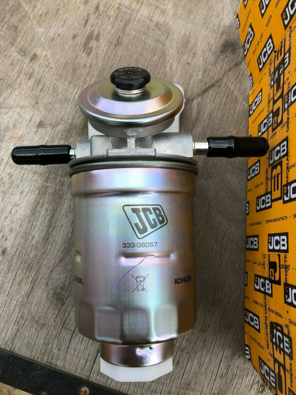 GENUINE JCB FUEL FILTER ASSEMBLY P/N 333/H5505 | eBay