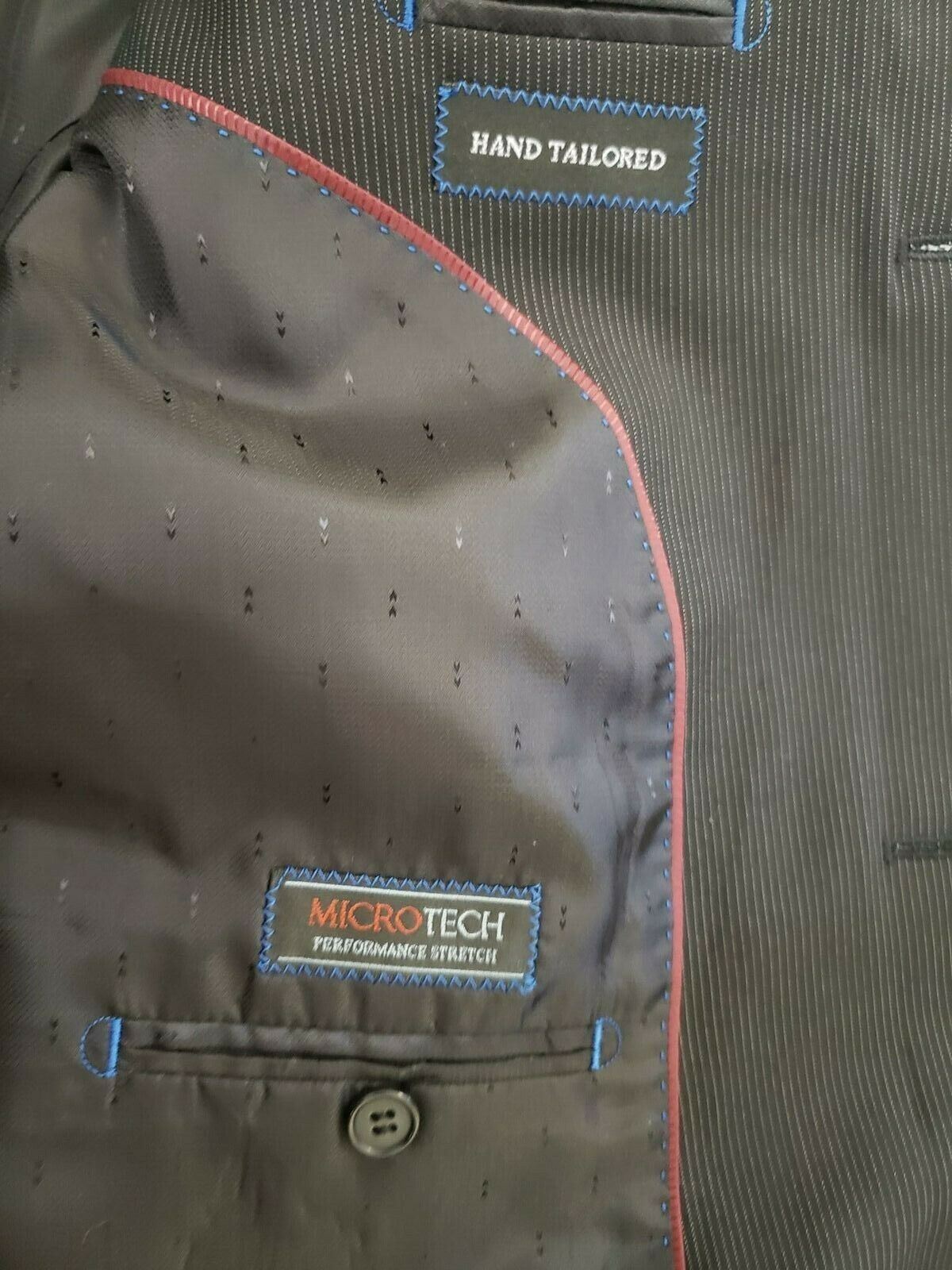 Angelo Rossi Men's Regular SUIT JACKET BLACK Chest 42… - Gem