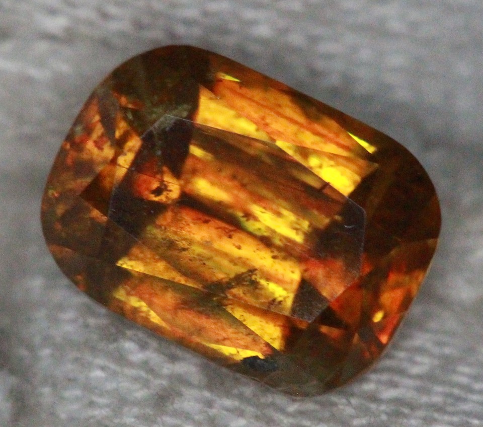 3 CT Rarest Color Change Natural Sphene/Titanite Cut Gemstone @pak See ...