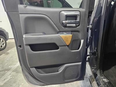 2014-2019 Chevy Silverado 1500 Driver LH Left Jet Black-4AA Rear Door ...