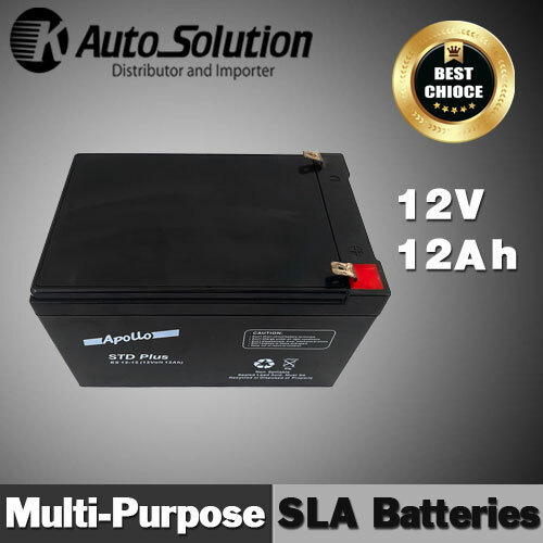 12V 12AH SLA Battery Main power Back up Rechargeable F2 BP1212,CP12120 ...