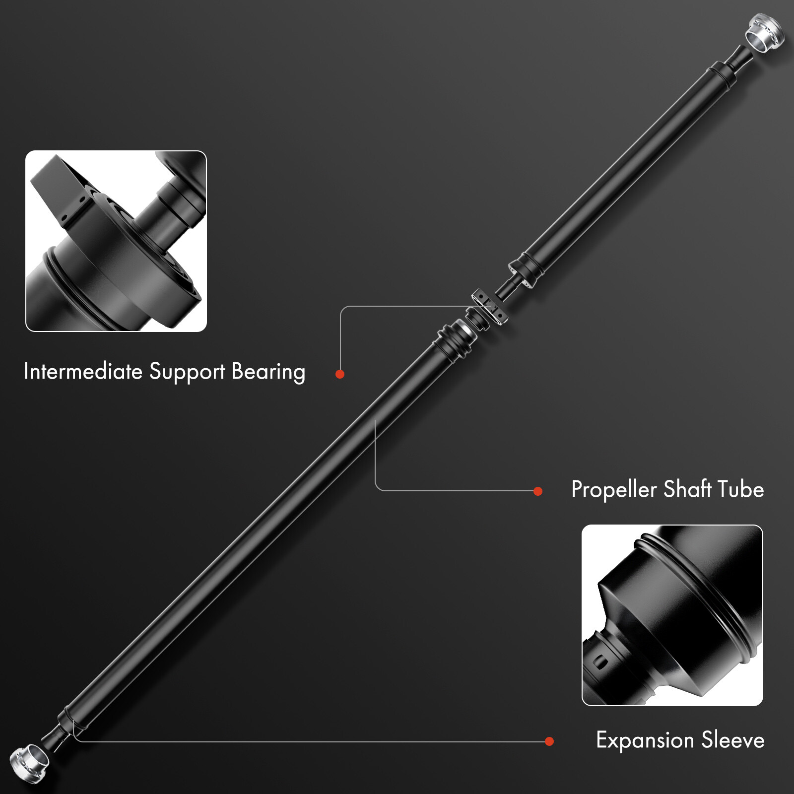 New Auto Trans Drive Shaft Assembly for Volvo XC90 2016-2017 L4 2.0L ...