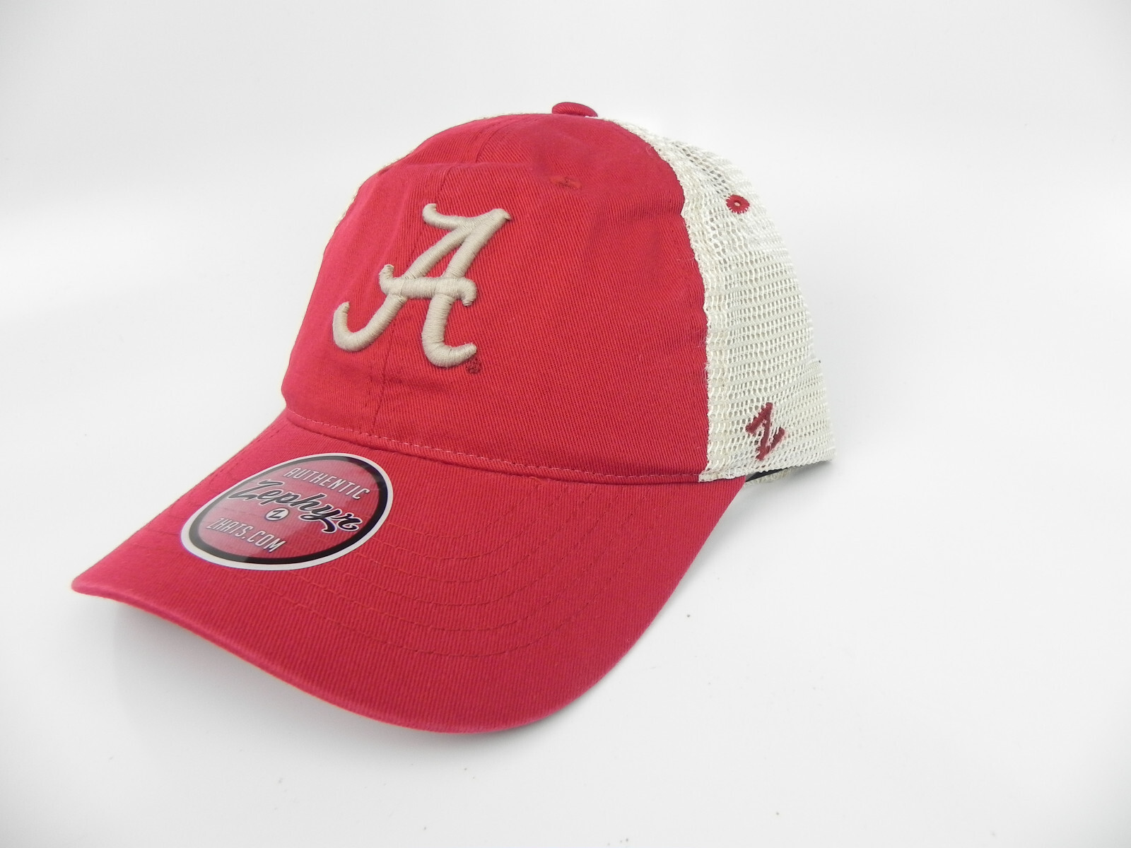 ALABAMA CRIMSON TIDE NCAA UNIVERSITY RELAXED TRUCKER SNAPBACK ZEPHYR ...