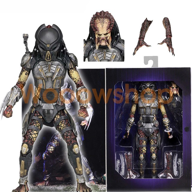 NECA Fugitive Predator 7" Ultimate Action Figure 1:12 AVP Aliens ...