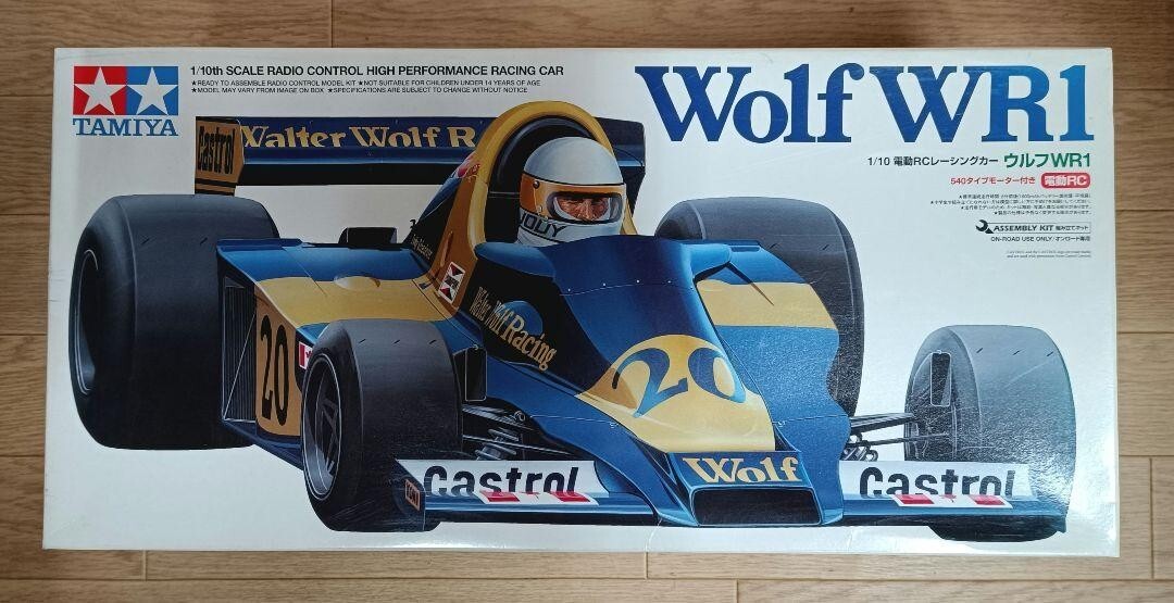 Tamiya 1/10 Wolf WR1 F104-MODIFIED CHASSIS RC F1 radio-controlled kit ...