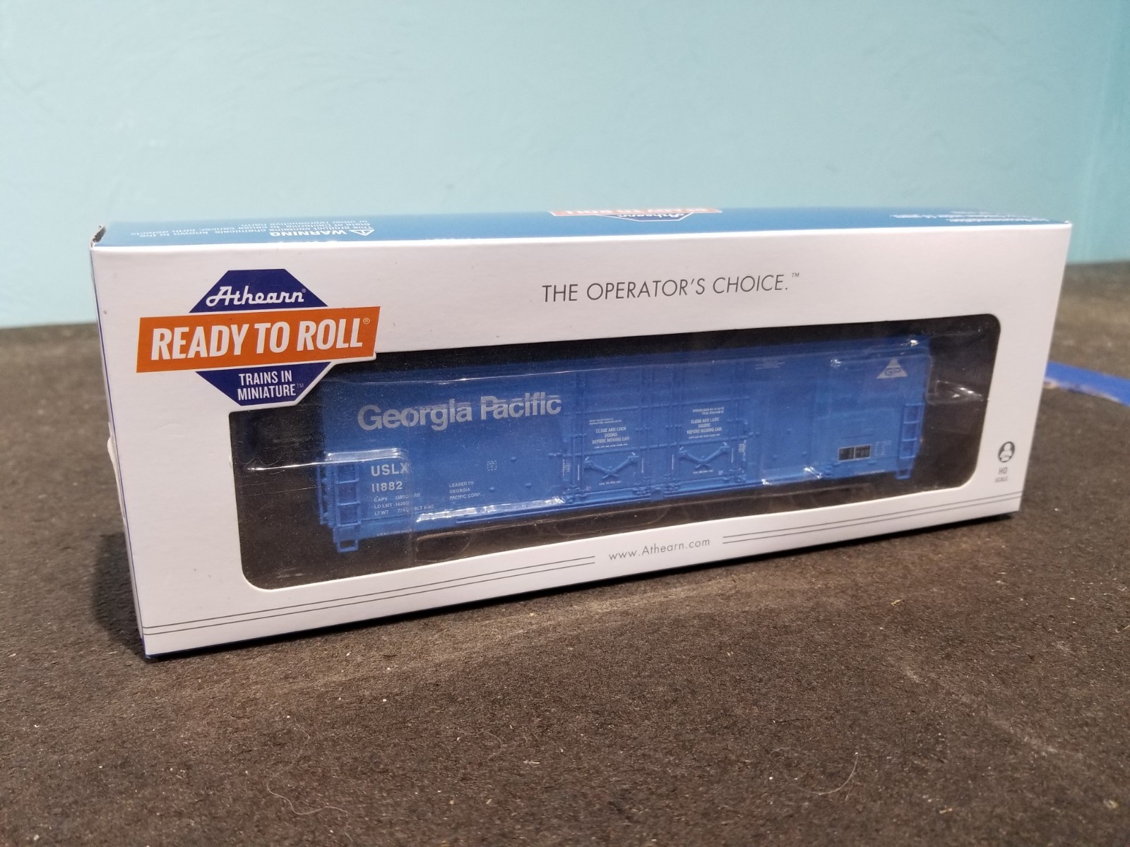 Athearn RTR 50ft Boxcar Georgia Pacific #11882 | eBay