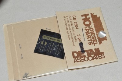HO scale locomotive PARTS Details West CB 2304 cab wind deflectors | eBay