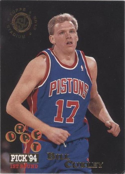 1994-95 Topps Stadium Club - Draft Pick Bill Curley #315 (RC) for sale ...