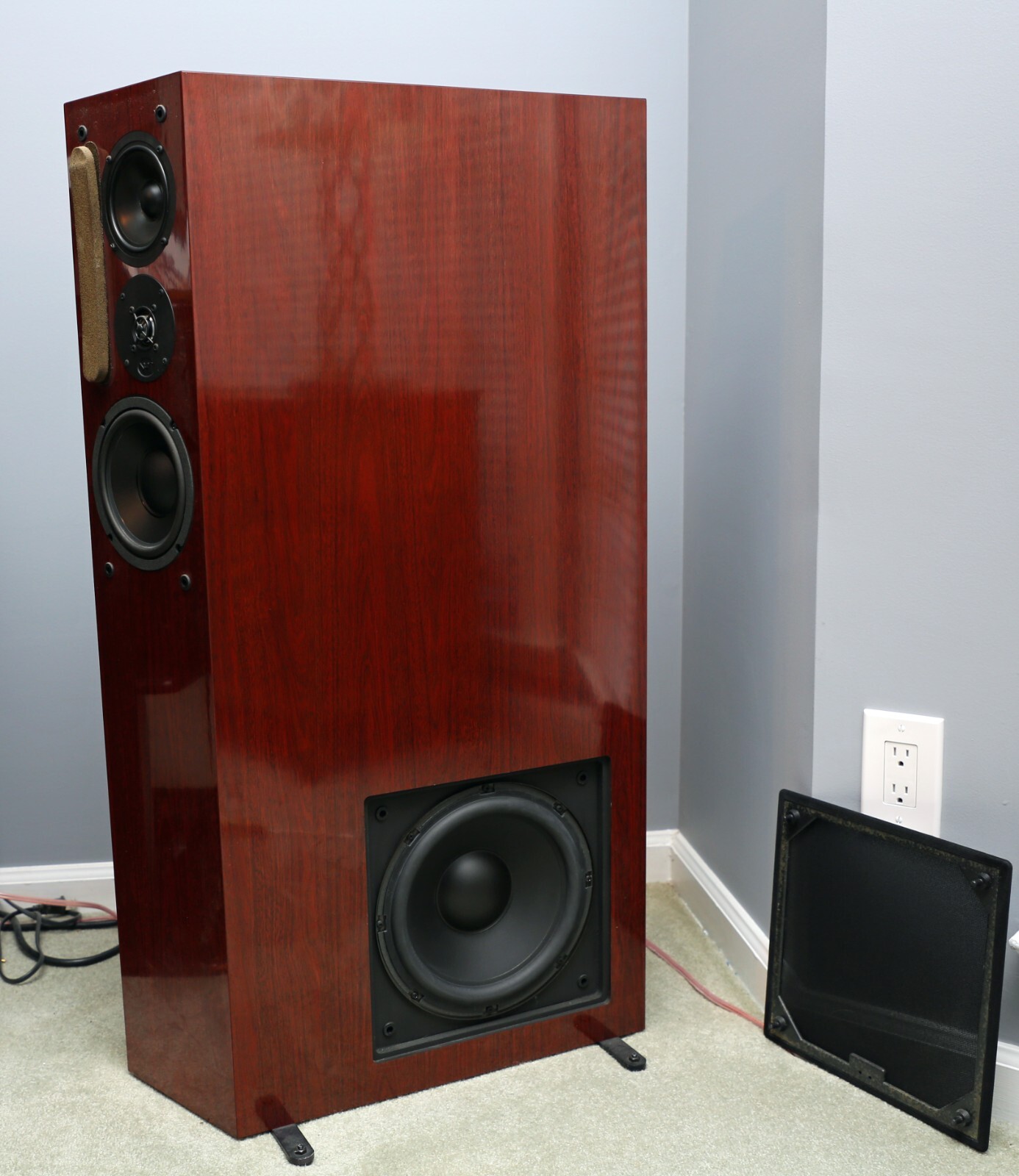 NHT 2.9 Speakers in Mahogany Finish – Single Owner | eBay