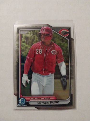 2024 Bowman Chrome Prospects #BCP-51 Alfredo Duno Cincinnati Reds ...