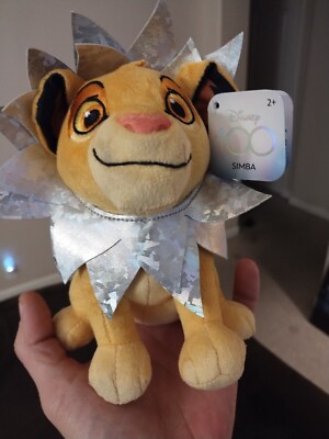 Disney 100 Lion King Simba 6 Inch Plush Doll 100 Years Anniversary New ...