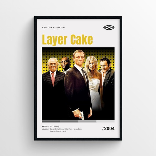 Layer Cake Movie Poster Print, Wall Art - Unframed | eBay