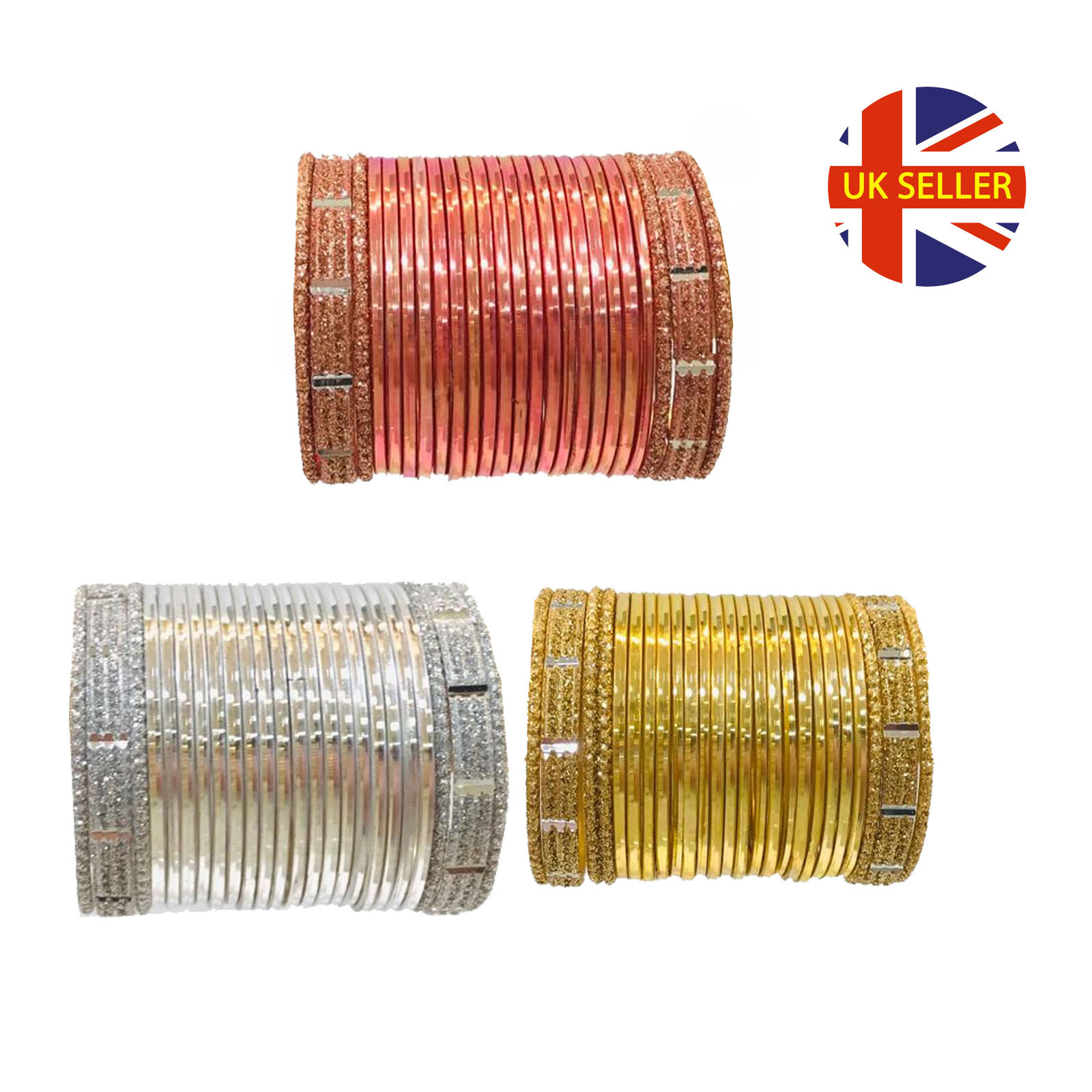 Kids Gold, Silver Rose churi bangles, pakistani bangles, indian bangles ...