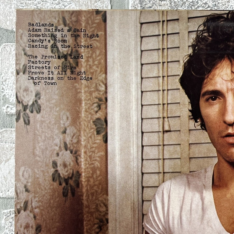 Bruce Springsteen Darkness On The Edge Of Town 1978 LP 1st Pressing JC ...